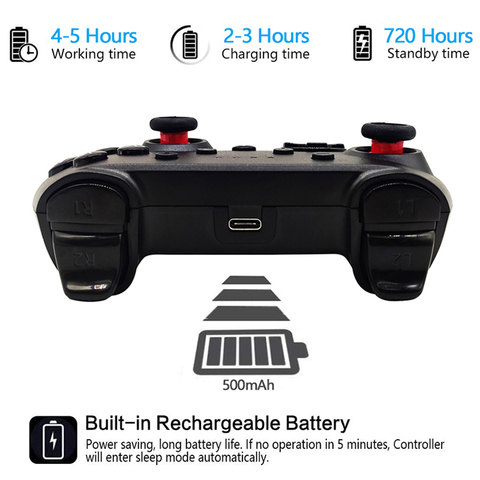 Buy Game Controller For N-switch Pro Gamepad Bt For Nintend Switch Game ...