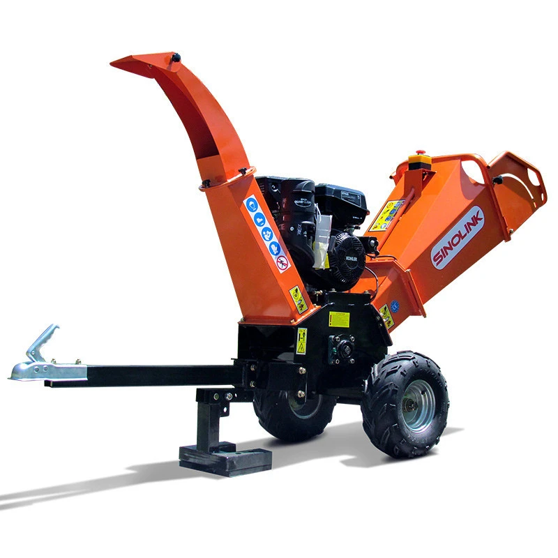 Buy Garden Tree Chipper/shredder/brush Chipper/wood Grinder With 15hp ...