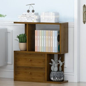 Buy Haichuan Modern Simple Design Wooden 2-5 Level Bookshelf For Office ...