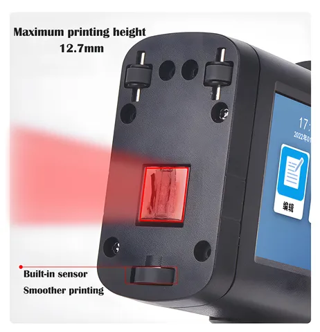 Buy Hand Held Label Printer Portable Barcod Shipping Handheld Inkjet ...