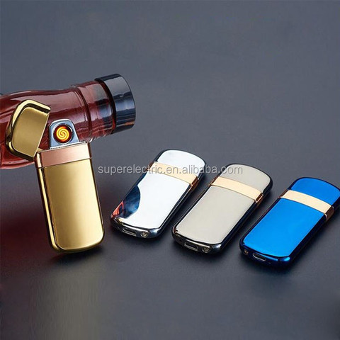 Buy Heating Coil Usb Charged Lighter Thin Windproof Fast Lighting ...