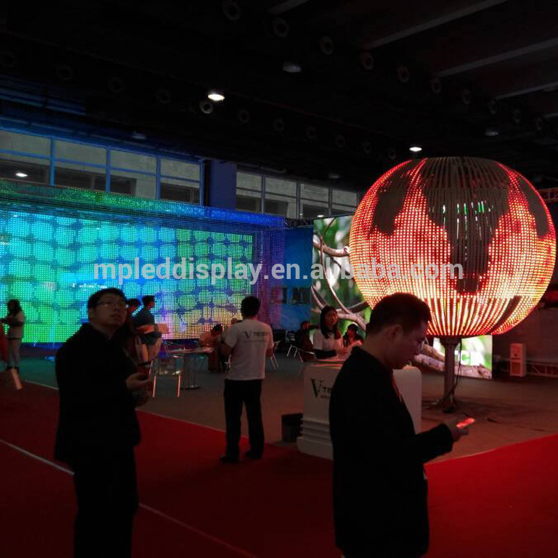 Buy Indoor Led Panel Programmable Flexible Curtain New Visual P5 Led ...