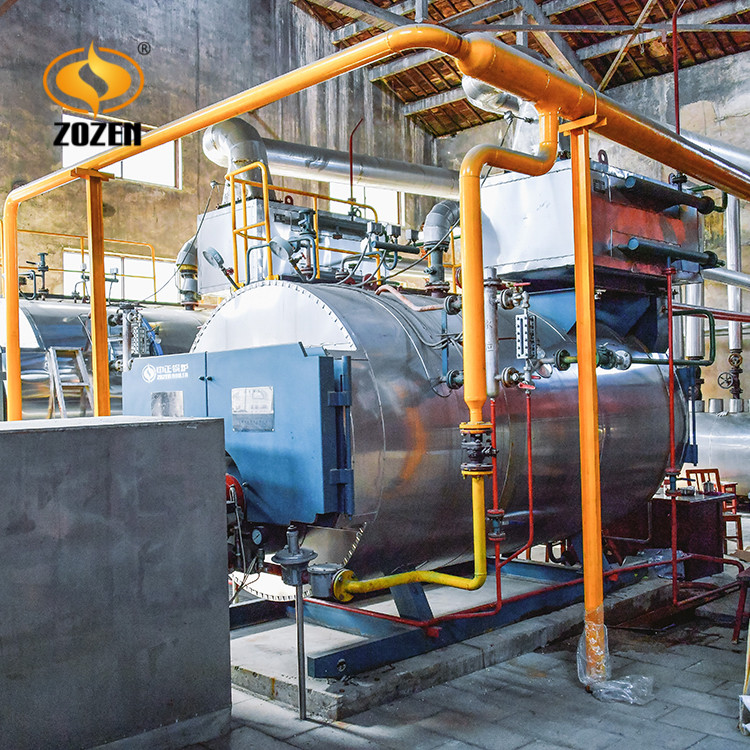 Buy Industrial 1-20 Ton Diesel Oil Gas Lng Fired Dual Fuel Boiler from ...