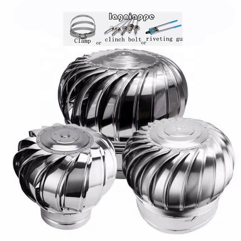 Buy Jusheng Wind Driven Turbine Ventilator Exhaust Roof Fan Without ...