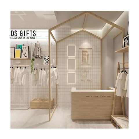 Buy Kids Shop Display Interior Design Children Clothing Store Display ...