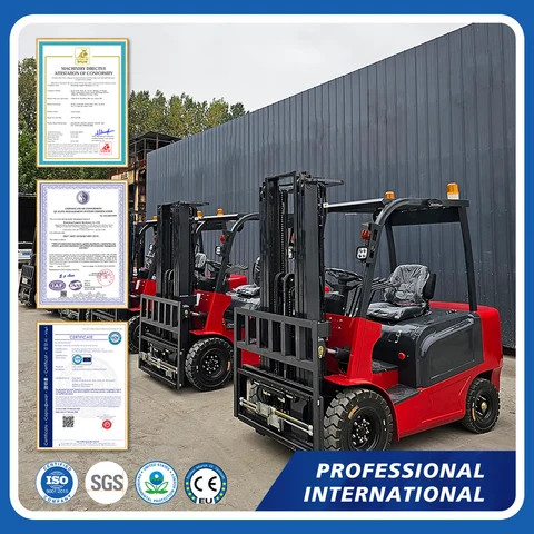 Buy Lithium Ion Battery Forklift Stacker 48v Small Self Loading Electric Forklift Truck 2 Ton 3 ...