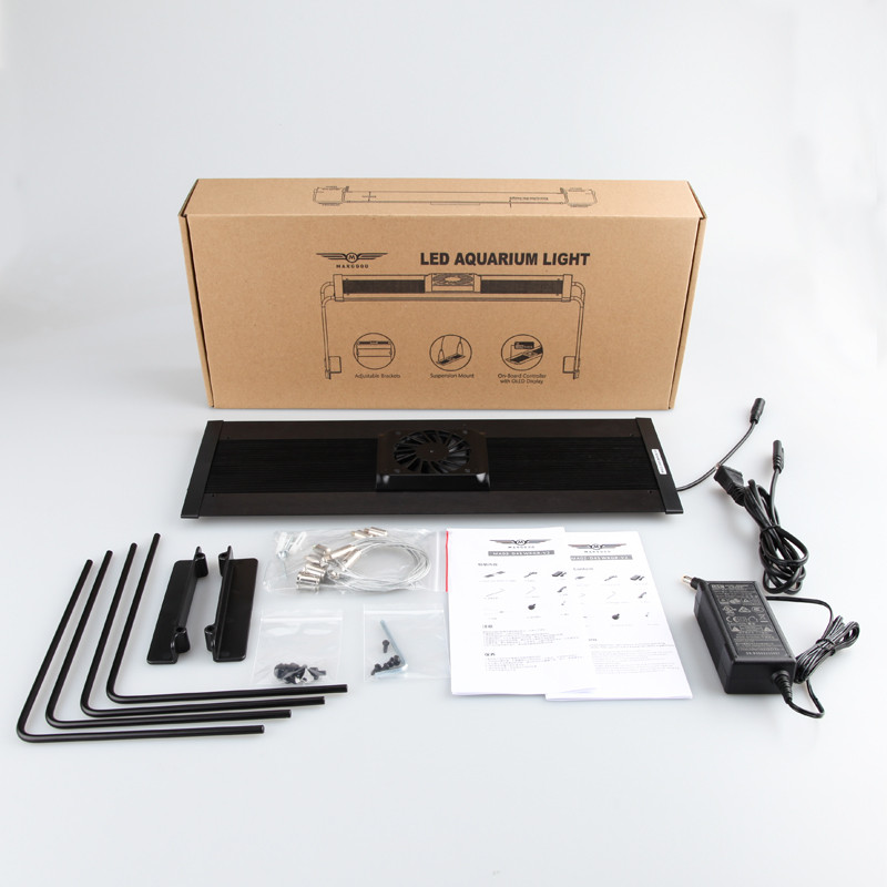 Buy Marggoo Ma02-d45 V2 50w Led Wrgb Aquarium Light With Timer &memory ...