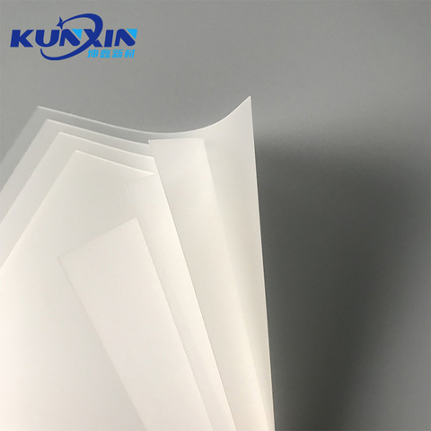 Buy Milky White Frosted Matt Plastic Pc Diffuser Film 0.2mm 0.4mm Polycarbonate Led Light ...