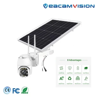 Buy Mini Outdoor 4g Solar Camera Wifi Solar Camera 2.5 Inch Wifi Or 4g ...