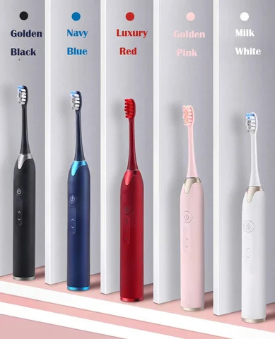 Buy Ml910 Waterproof Ipx8 Pressure Sensor With Touch Control Sonic Electric Toothbrush from ...