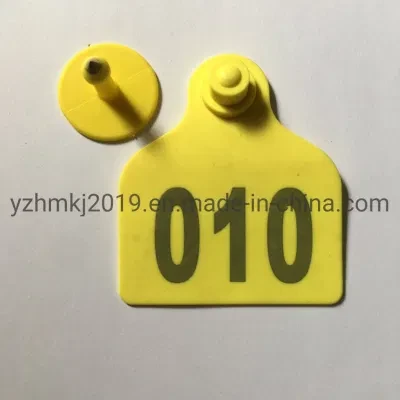 Buy New Arrival Cattle Ear Tag With Round Male Tag from Yangzhou Huamu ...
