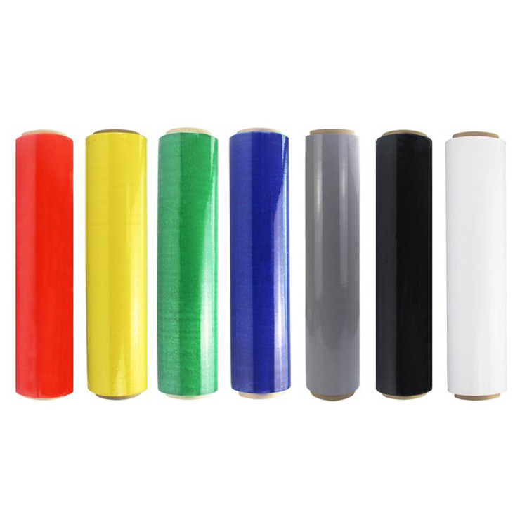 Buy Pack Polyethylene Lldpe Clear Color Blue Stretch Wrap Film Roll ...