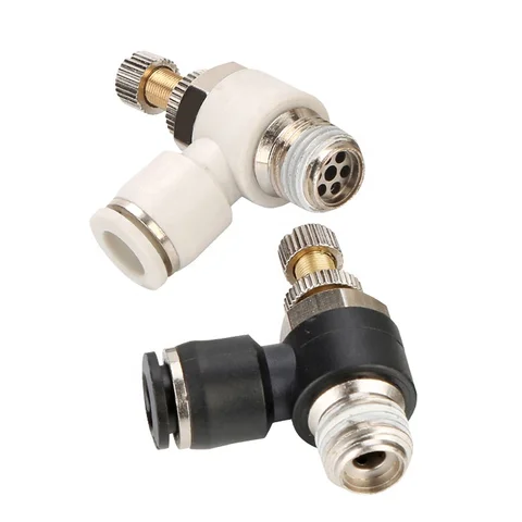Buy Pneumatic Quick Connector Speed Control Switch Jsl8-02 Flow ...