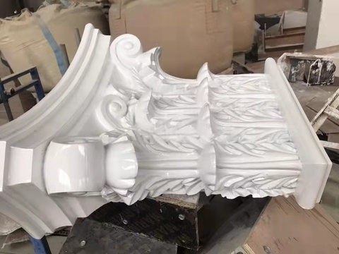 Buy Precast Stone Grc Concrete Gypsum Roman Pillar Column Mold from ...