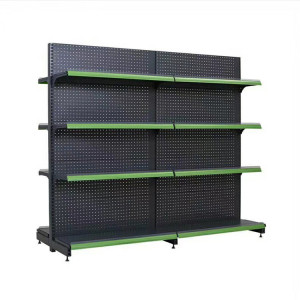 Buy Provision Store Room Gondola Rack 2 Side 1 Pcs For Supermarket And ...