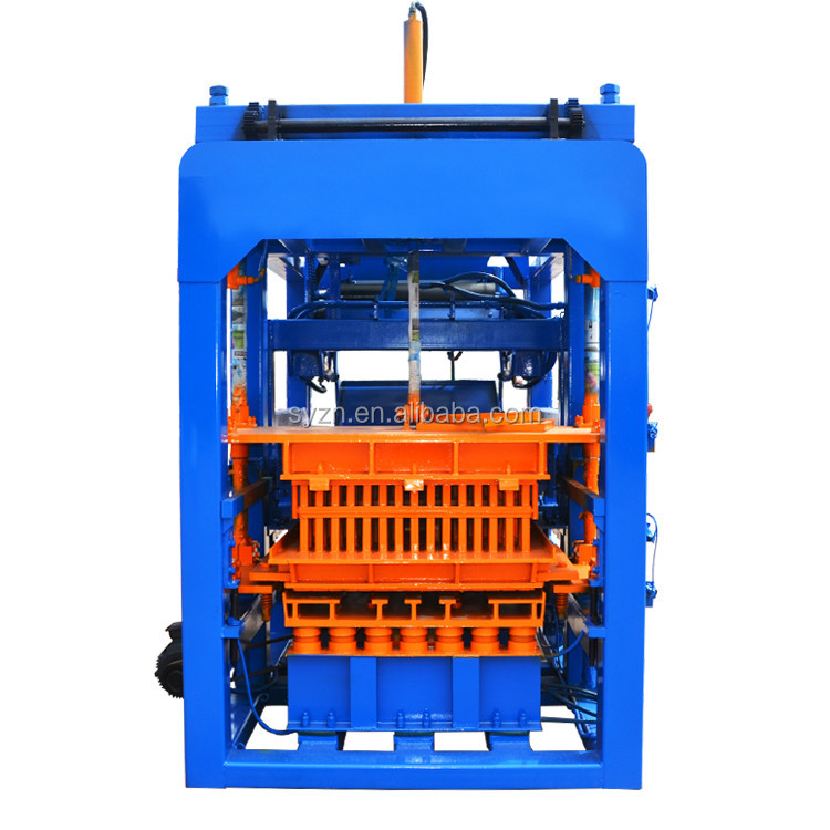 Buy Qt4-15 Block Moulding Machine Used Block Machine Automatic Block ...