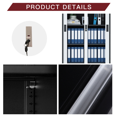 Buy Roller Shutter Sliding Door Steel Filing Cabinet Office Sliding ...