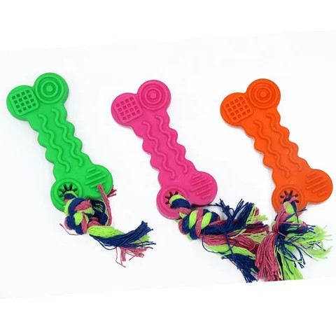Buy Rubber Tpr Bone Shape Interactive Dogs Bite Resistant Hot-selling ...