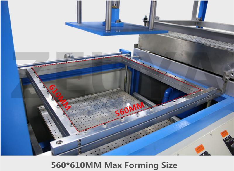 Buy Single Station Vacuum Forming Chocolate Box Vacuum Forming Machine ...