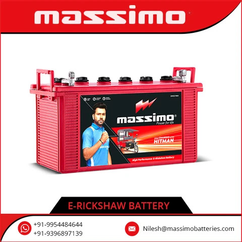 Buy Specially Designed Electric Rickshaw Battery from ZUNAX ENERGY ...