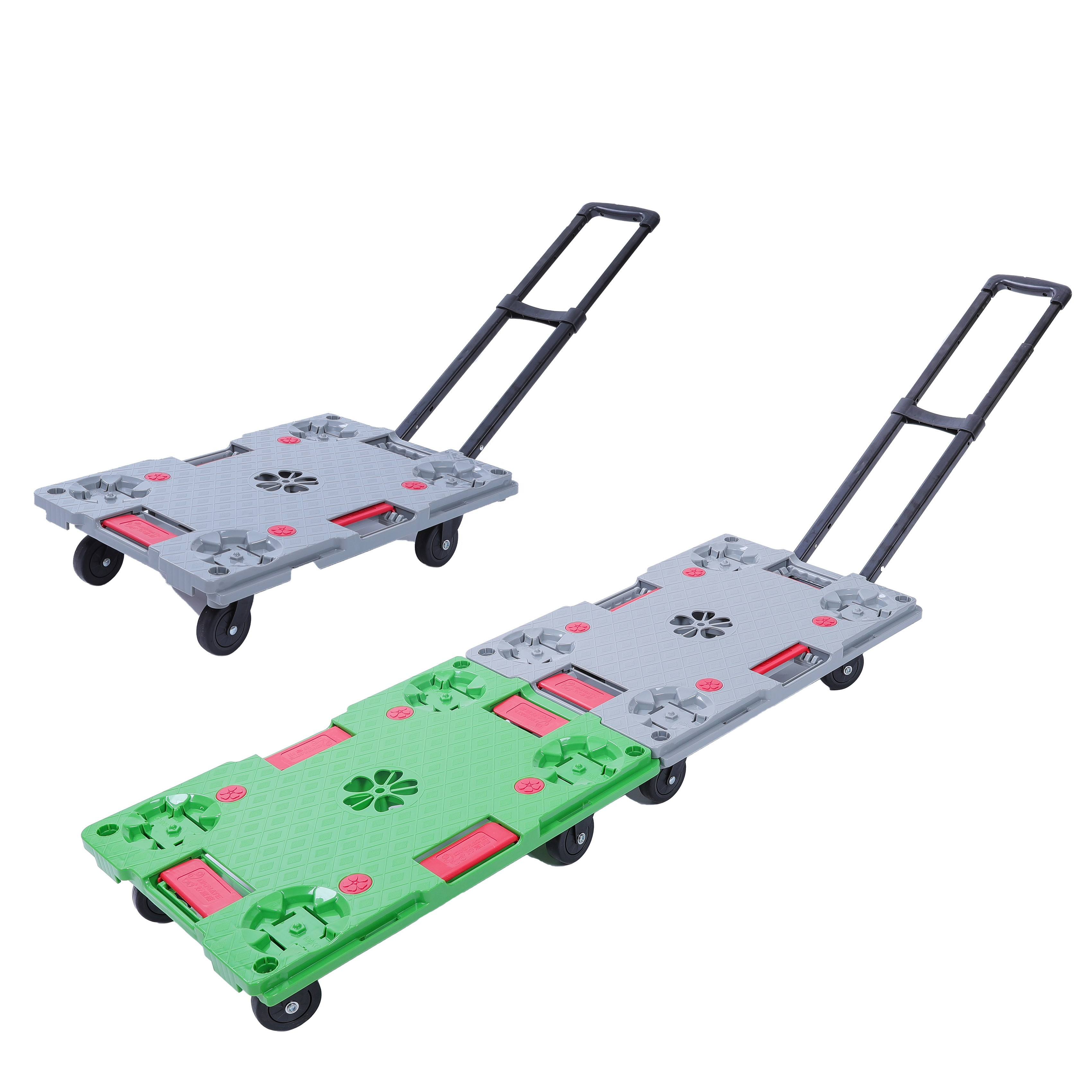 Buy Ssdj Interconnecting Plastic Platform Hand Dolly Truck Linked In ...