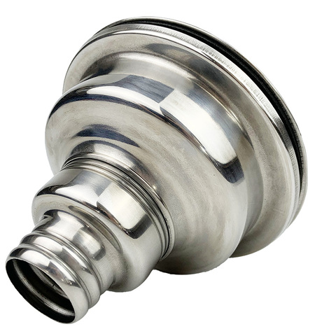 Buy Stainless Steel Basket Catches Hair Tiny Food Waste Particles ...