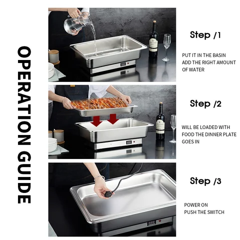 Buy Stainless Steel Buffet Stove Chaffing Dish Buffet Commercial ...