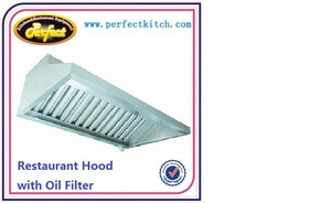 Buy Stainless Steel Commercial Kitchen Extractor Hood /restaurant Range ...