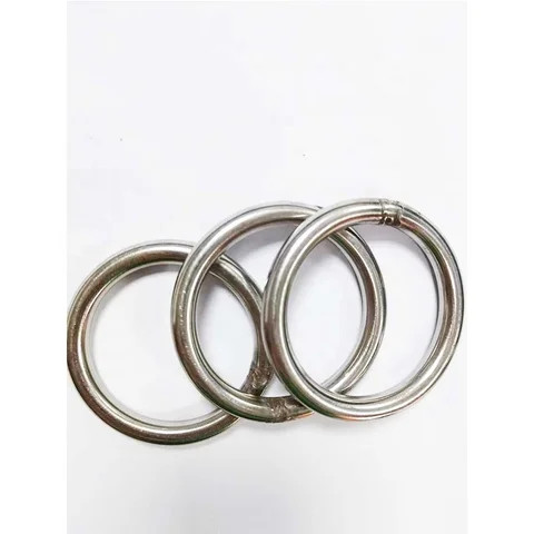 Buy Stainless Steel O Ring Rigging Hardware Round Ring 8*80 from Foshan ...