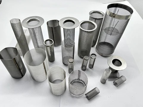 Buy Stainless Steel Perforated Cylinder/perforated Metal Mesh Tube Pipe ...