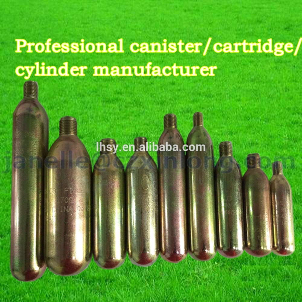 Buy Tuv/ce/tped/dot/ul Small Co2 Cylinder 33g Co2 Cartridge from ...