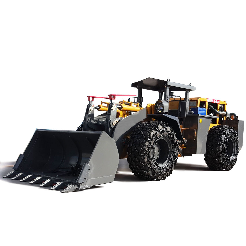 Buy U-38 Underground Loader Mining Rock Loader With Side Dumping Bucket ...
