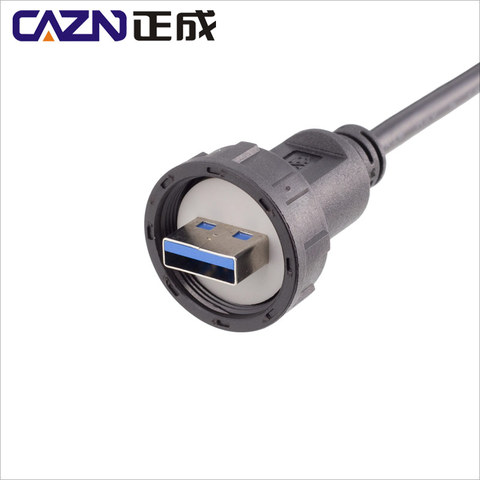 Buy Usb 3.0 Type A Plug Industrial Ip67, Plastic Version Bayonet ...