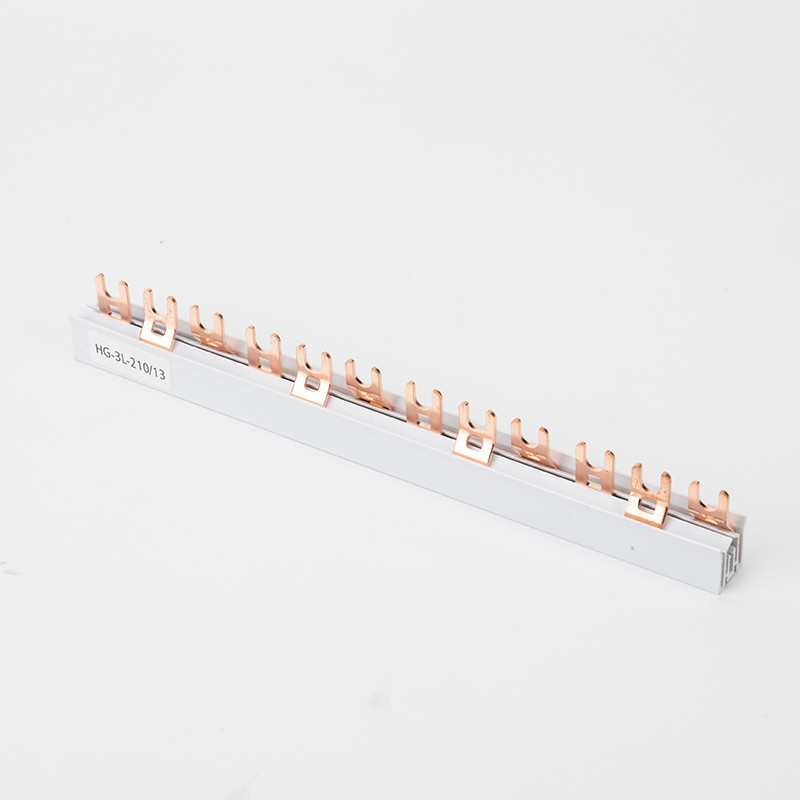 Buy Vecas U Type Busbar Connection Mcb Rccb Copper Bar 1 / 2 / 3 / 4 ...