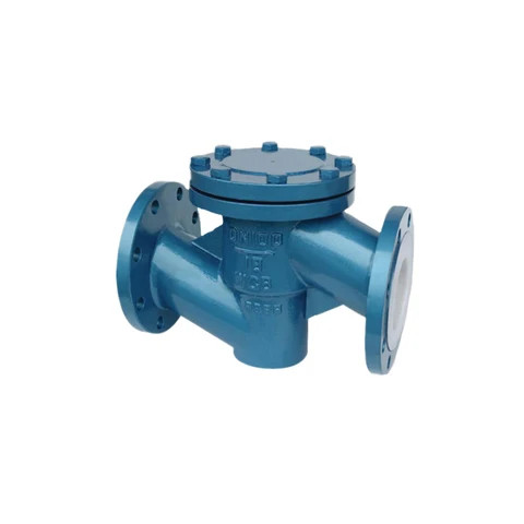 Buy Wcb F4 F46 Lift Non-return Flanged Check Valve Fluorine Lining Check Valve from Shandong ...