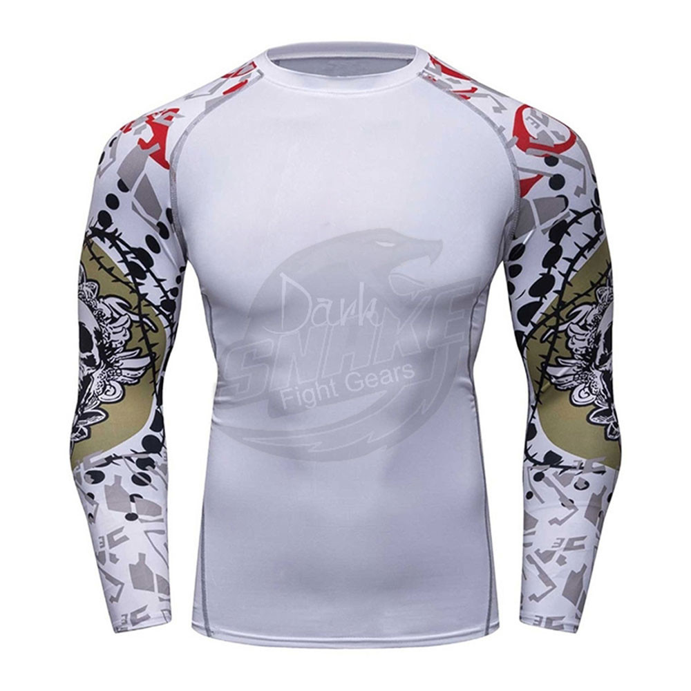 Buy Your Own Logo Rash Guard For Adult from DARK SNAKE FIGHT GEARS ...