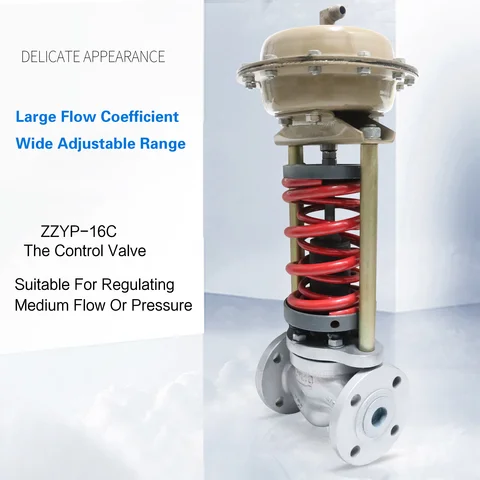 Buy Zzyp-16c Cast Steel Self Operated Pressure Flange Control Valve from Chengdu Qusu Technology ...