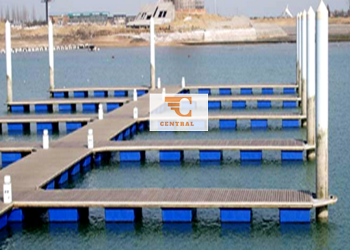 Buy Floating Platforms Floating Dock With Aluminium Frame And Wooden ...