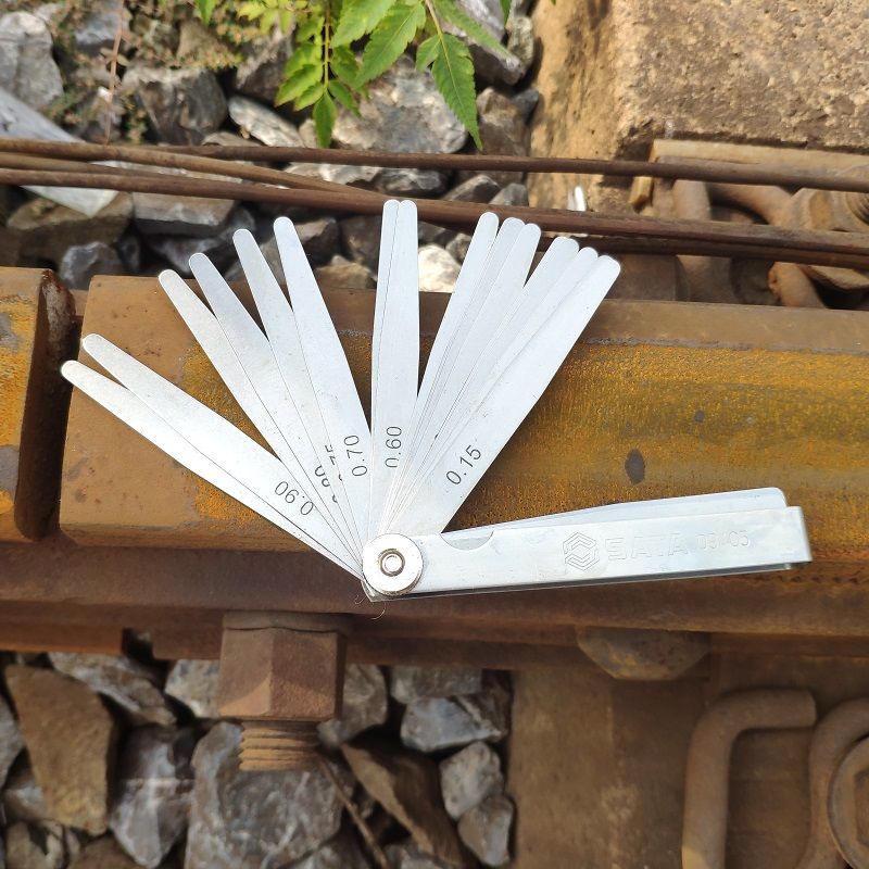 Buy Wholesale Metric Rail Feeler Gauges Set from Wuhan Linkage Track ...