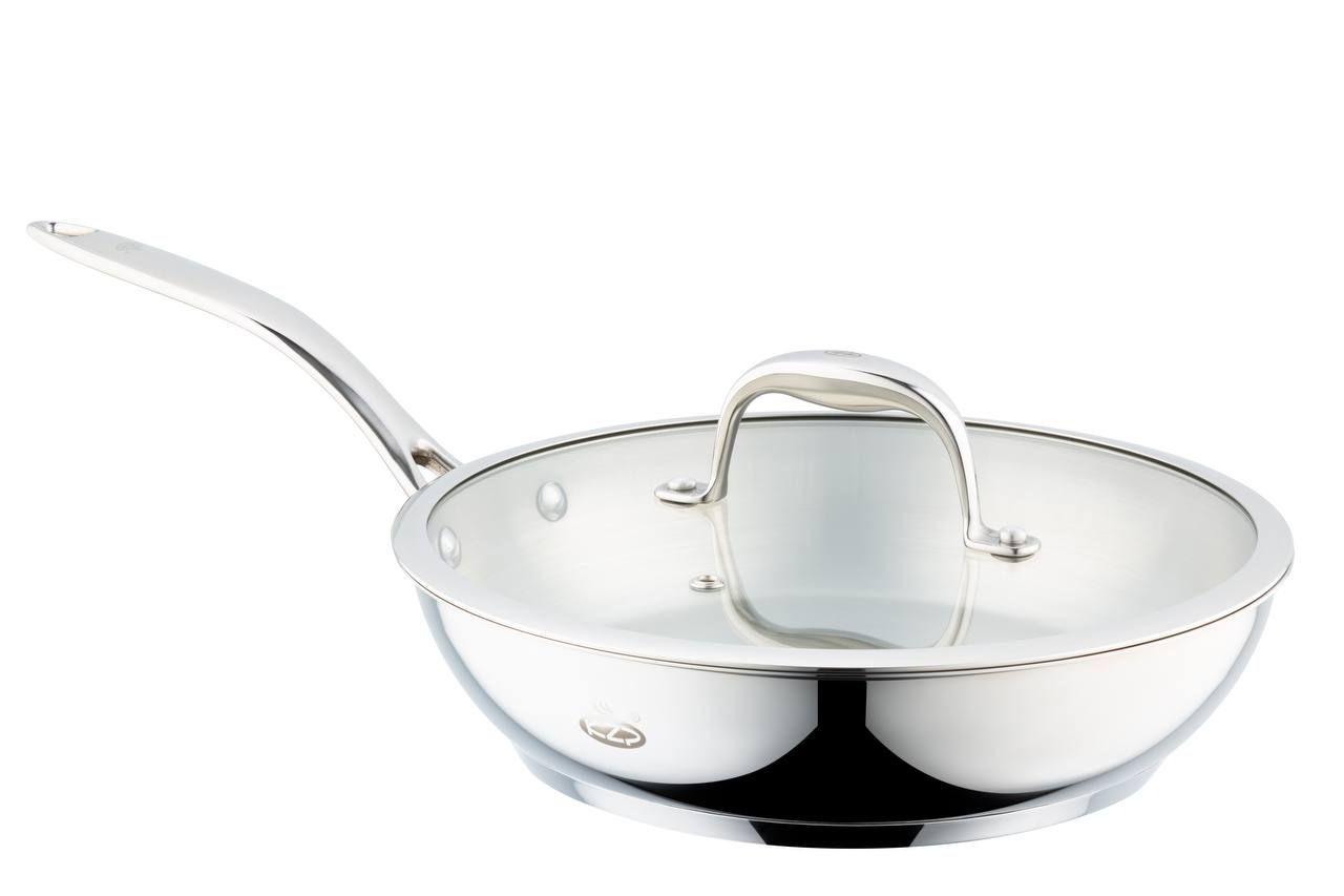 Buy Kzp - Stainless Steel Fry Pan Size 24 from kzp co, France ...