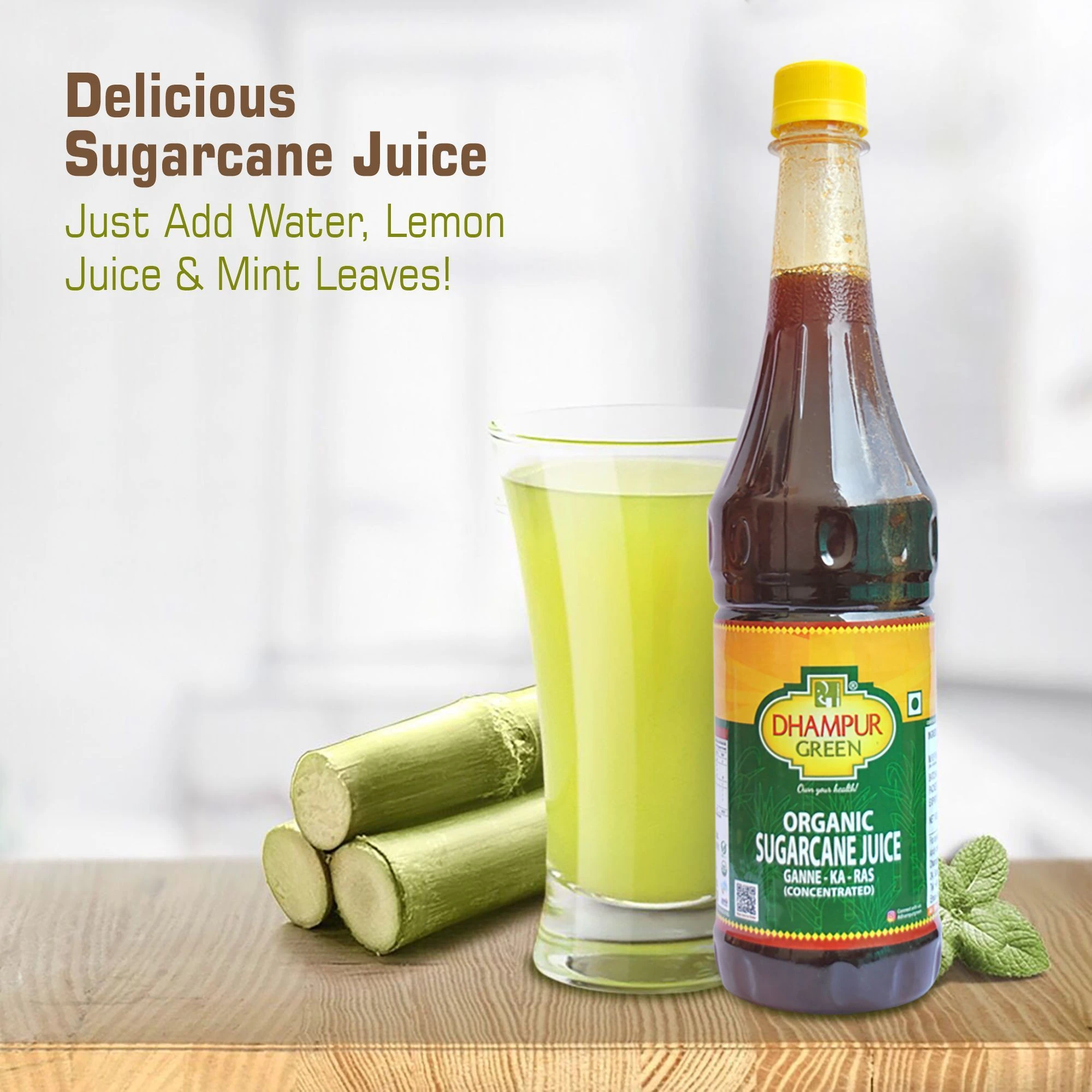 Buy Dhampur Green Organic Sugarcane Juice from Dhampure Speciality ...