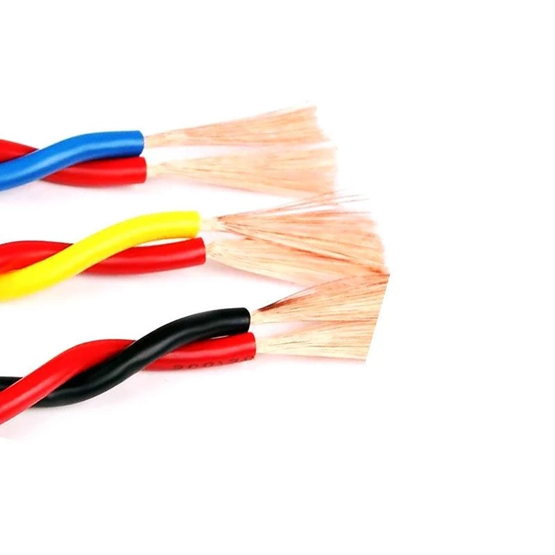 Buy Rvs Awg Flexible Copper Core Pvc Insulated Twisted Core Cable from ...