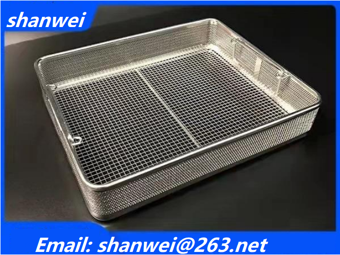 Buy Instrument Sterilization Din Baskets Tray Ss Flat Base With Handles ...
