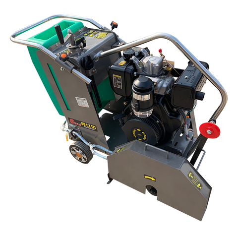 Buy 13hp Concrete Cutter Saw 9cm Cutting Depth Portable Concrete Cutter ...