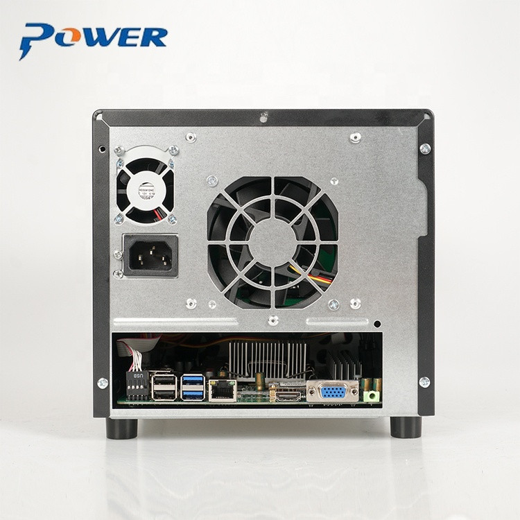 Buy 4 Bays Microatx Mini Itx Nas Server With Motherboard Memory And ...