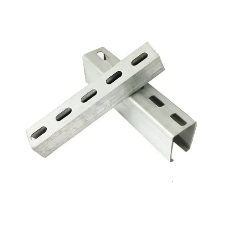Buy 41x21mm C Type Strut Channel Perforate Type Or Solid Type Hdg Or ...