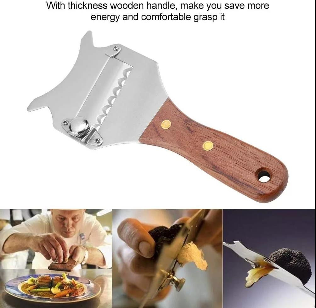 Buy Adjustable Blade Stainless Steel Chocolate Cheese Truffle Shaver ...