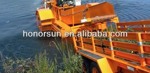 Buy Aquatic Weed Harvester/qg-b10 Aquatic Weed Transport Barge/trailer ...