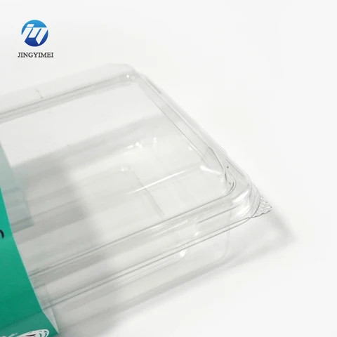 Buy Bakery Plastic Packaging Boxes For Meat Floss Plastic Cake Box ...