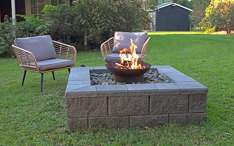 Buy Belgard Best Backyard Fire Pits For Deck Bottle Bath And Beyond ...